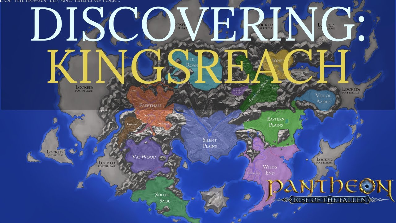 Pantheon: Rise of the Fallen - MMORPG - Discovering: Kingsreach - YouTube