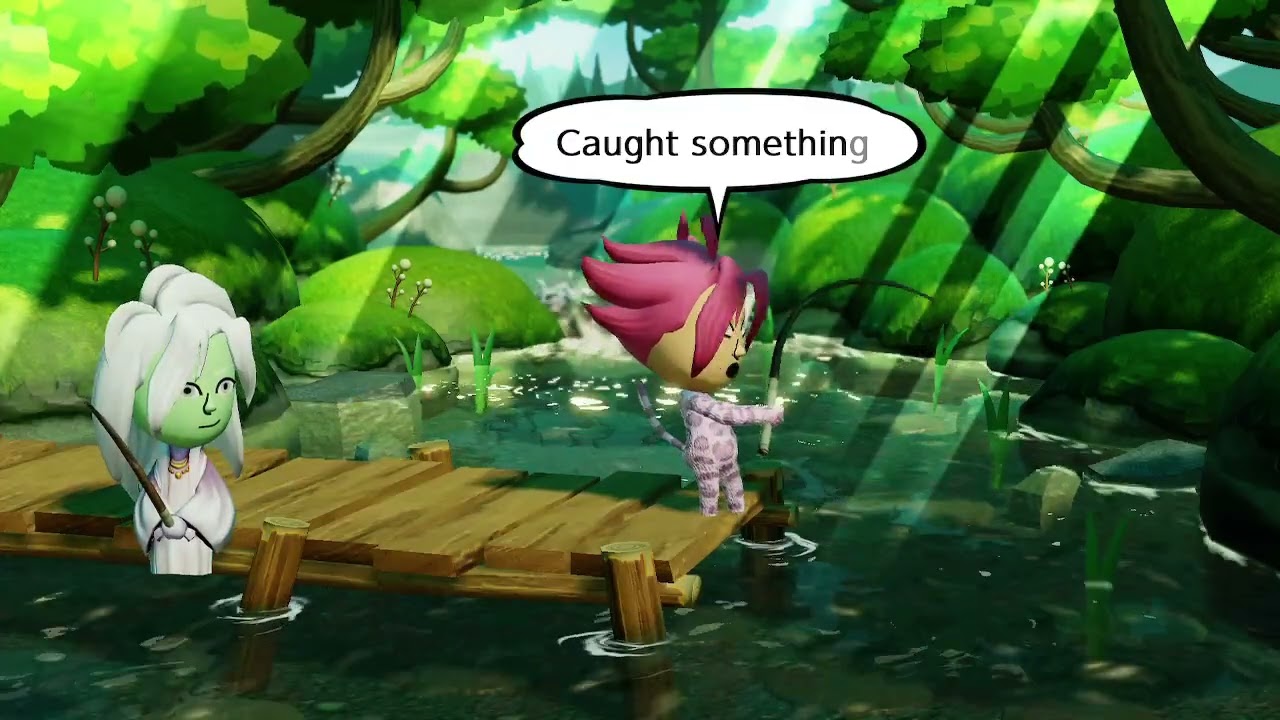 Goku Black Rose and Fused Zamasu Go Fishing (Miitopia) - YouTube