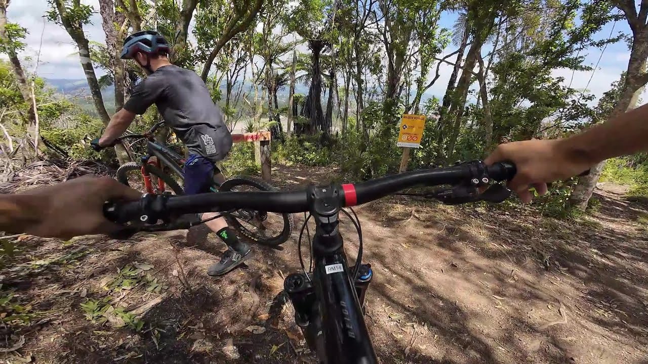 First Mountain Bike In Redwoods Rotorua !! - YouTube