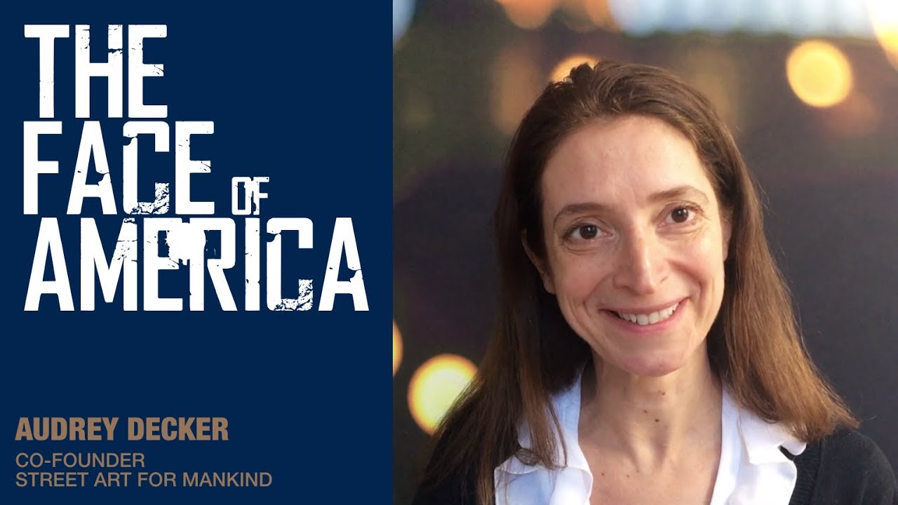 Audrey Decker uses street art to fight against child slavery - YouTube