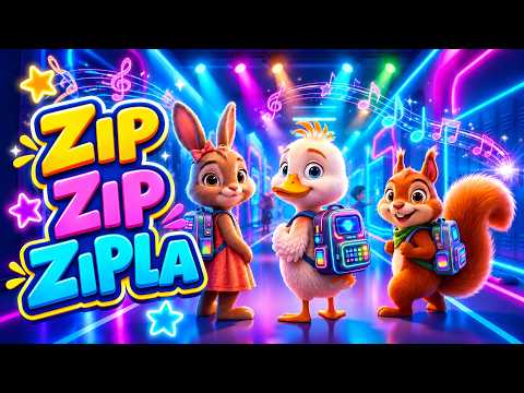 🎒 Zıp Zıp Zıpla | Eğlenceli ve Hareketli Okula Dönüş Şarkısı