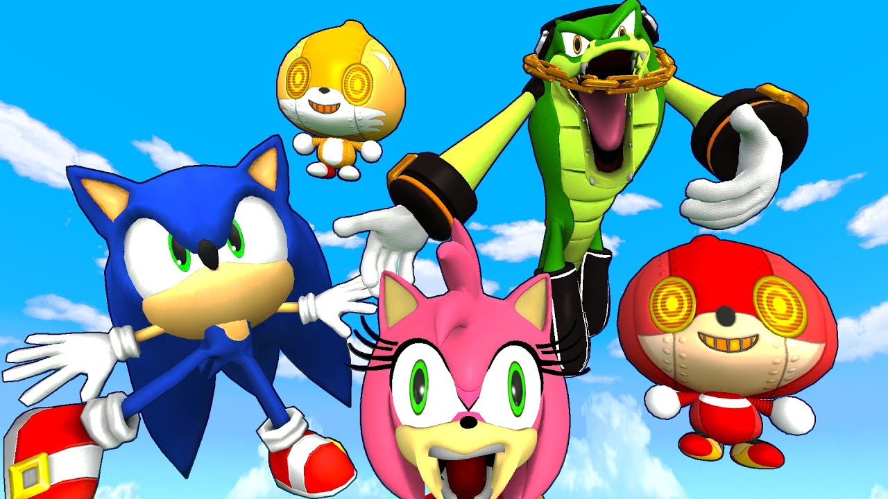 Super Sonic Ragdoll in Garry's mod ep.1 (Fedhoria Active Ragdolls ...