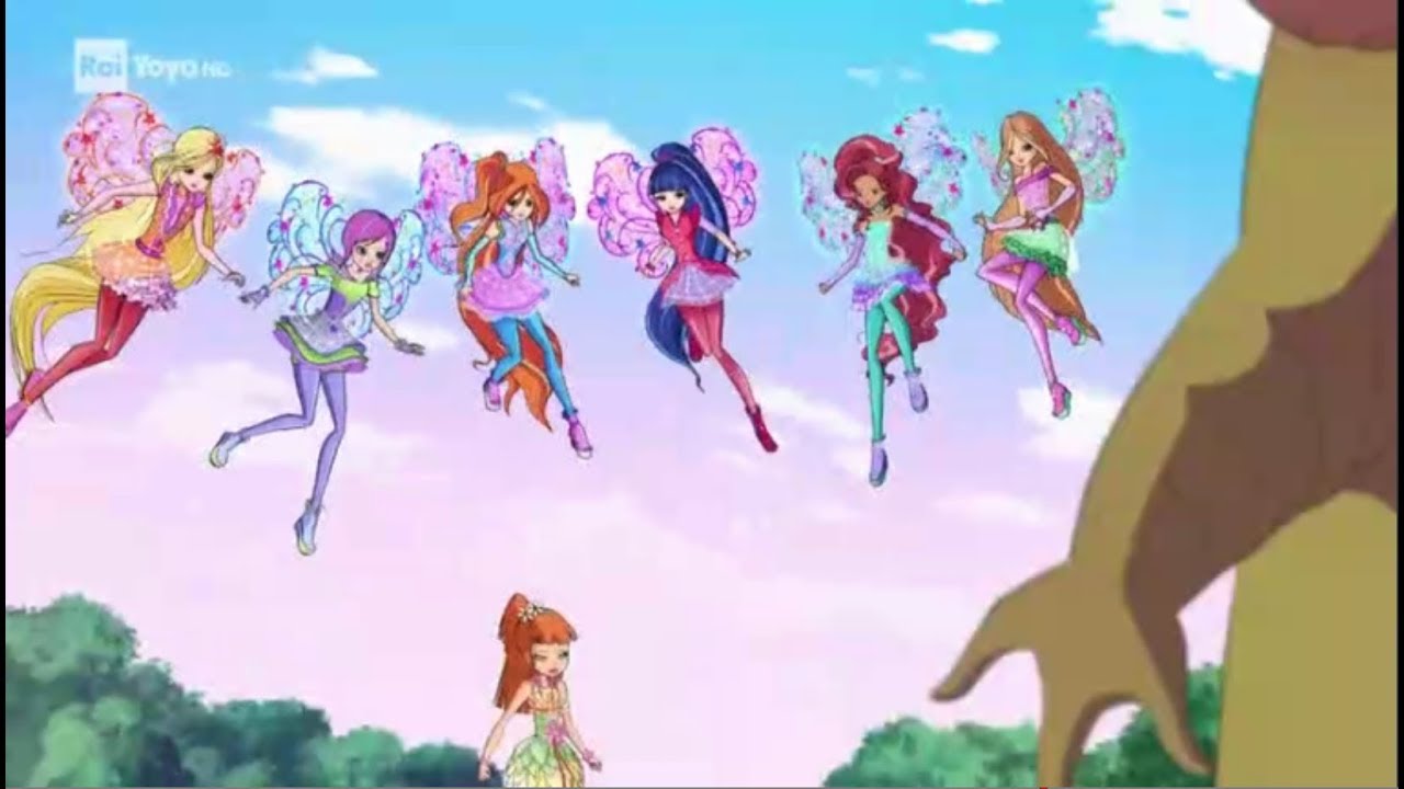 Winx Club 8x20 Stagione 8 Episode 20 Il cuore verde di Linphea: Cosmix ...