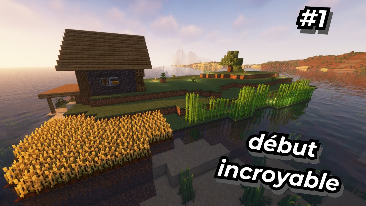 Le début PARFAIT d'une NOUVELLE SURVIE sur Minecraft ! #1 - YouTube
