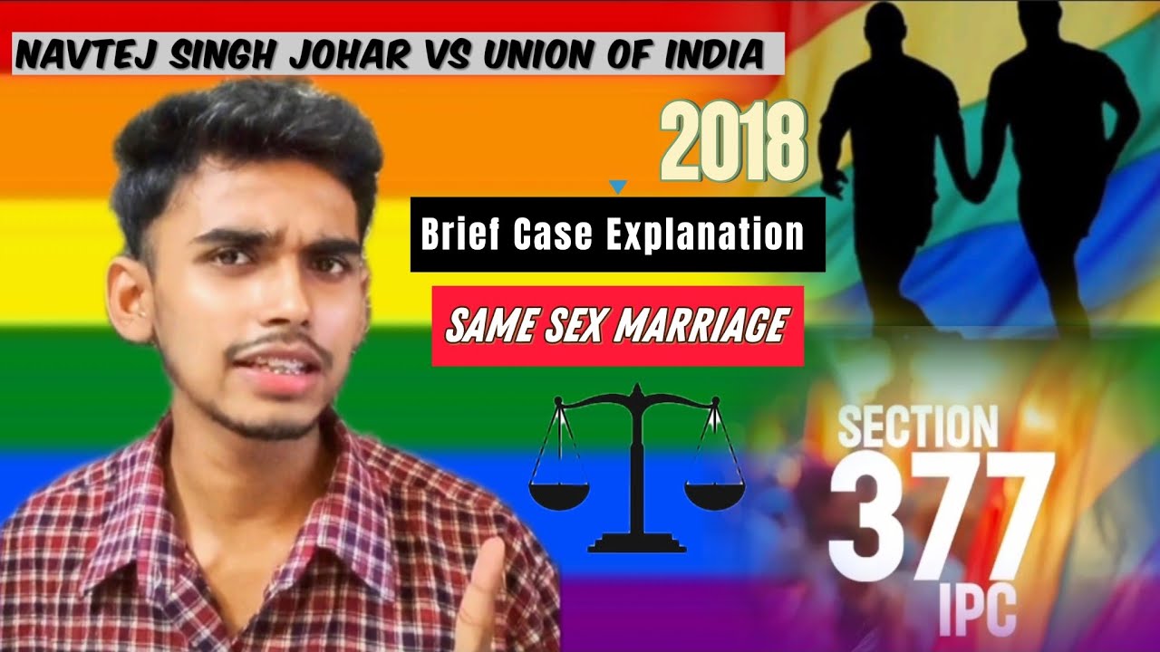 Navtej Singh Johar vs Union of India /Article 377 / #youtube #trend #shorts #law #youtuber # ...