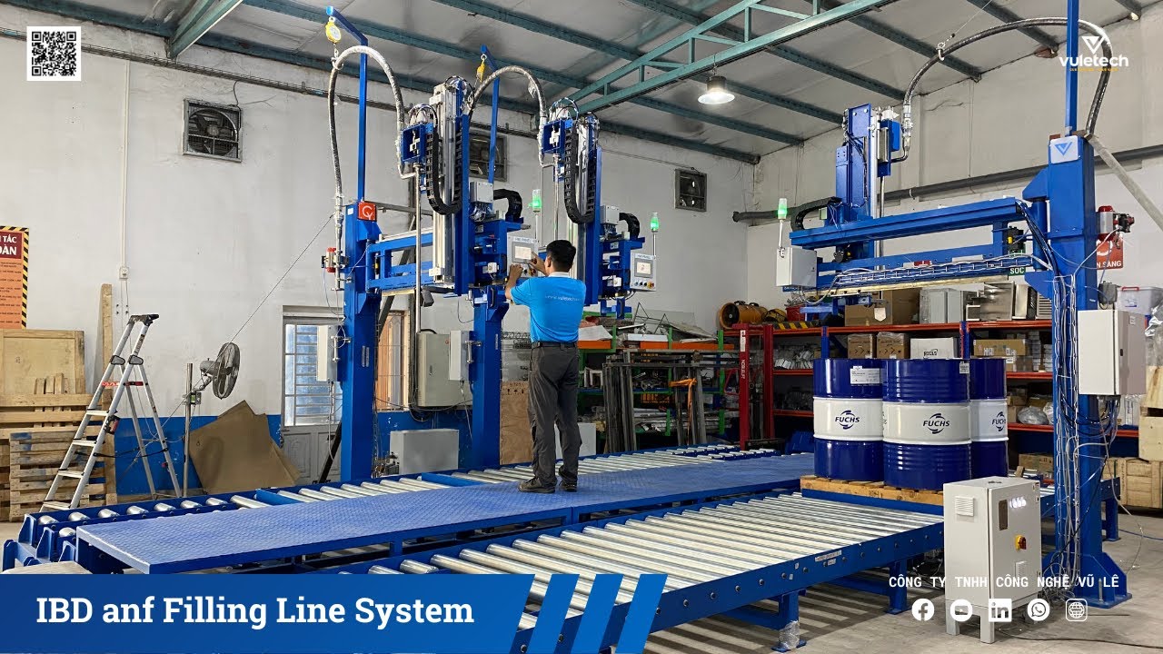 IBC and Filling Line System | Process Solutions | Vuletech - YouTube