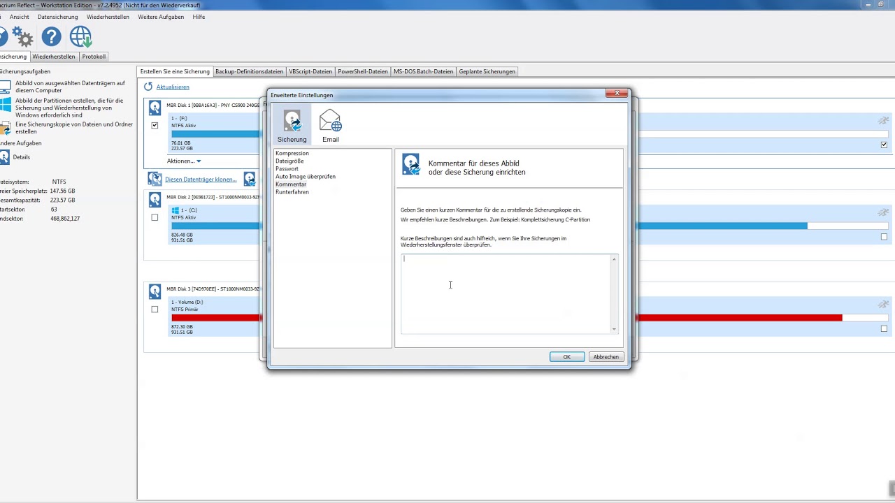 Macrium Reflect Workstation 7 - Einfache Datensicherung - YouTube