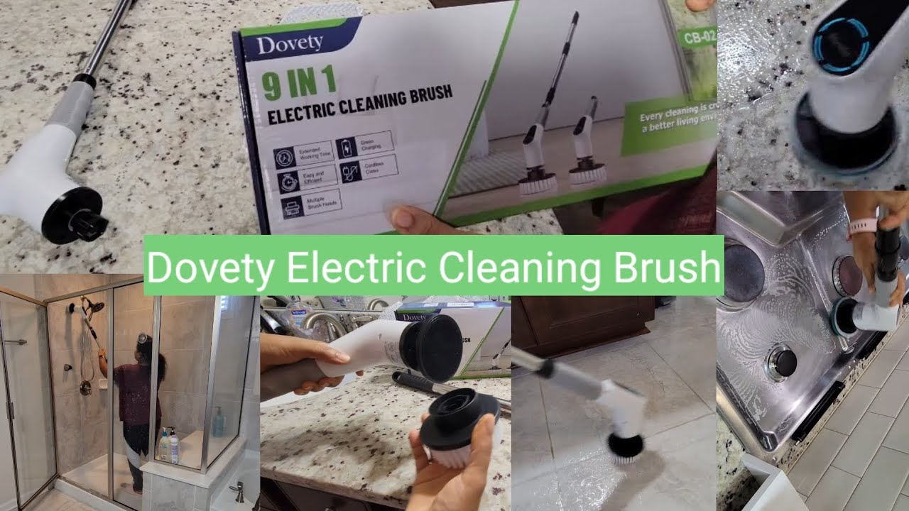 Dovety Electric Cleaning Brush| Multi surface cleaning cordless ...