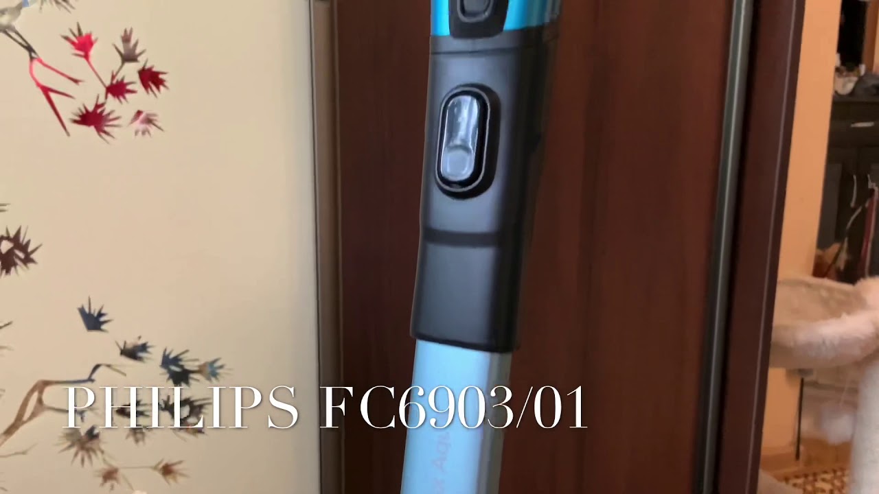 Ручной пылесос Philips FC6903/01 - YouTube