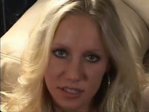 blonde smoking