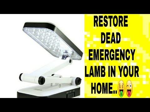 How to restore led lamb without any cost| usefull... - YouTube