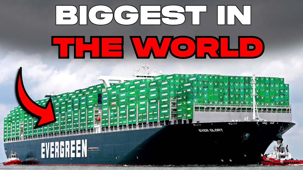 Biggest Containership In The World 2024 - YouTube