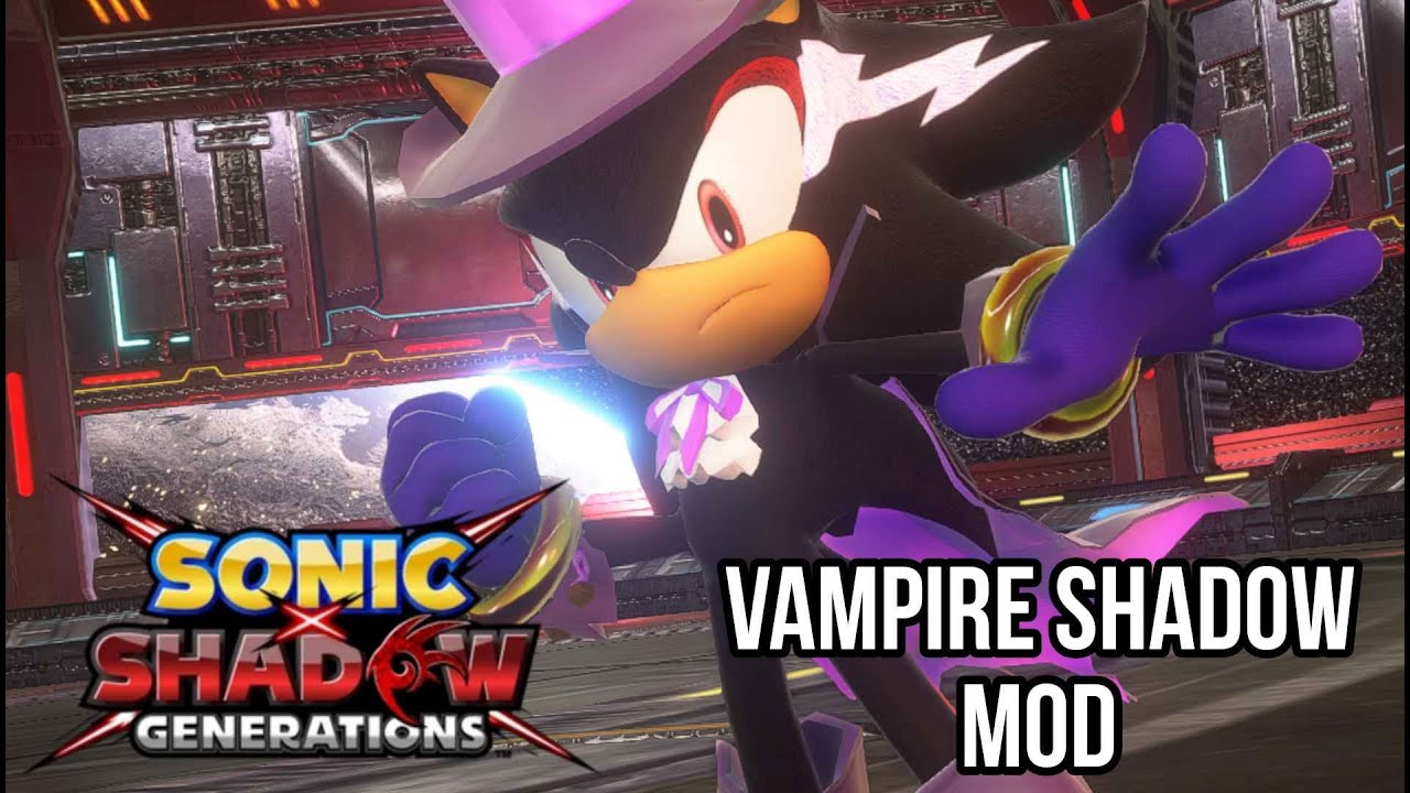 Vampire Shadow in Shadow Generations!! (Mod) - YouTube