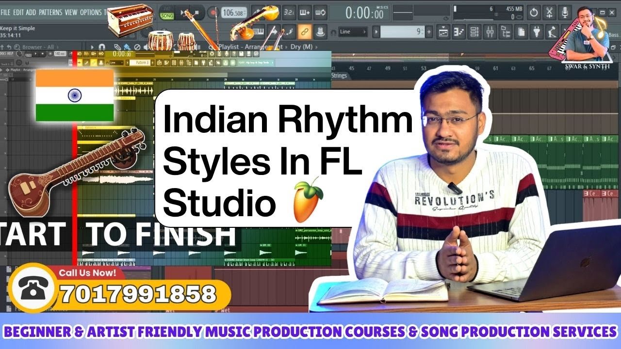 Indian Rhythm Styles Tutorial || Best Online Music Production Course ...