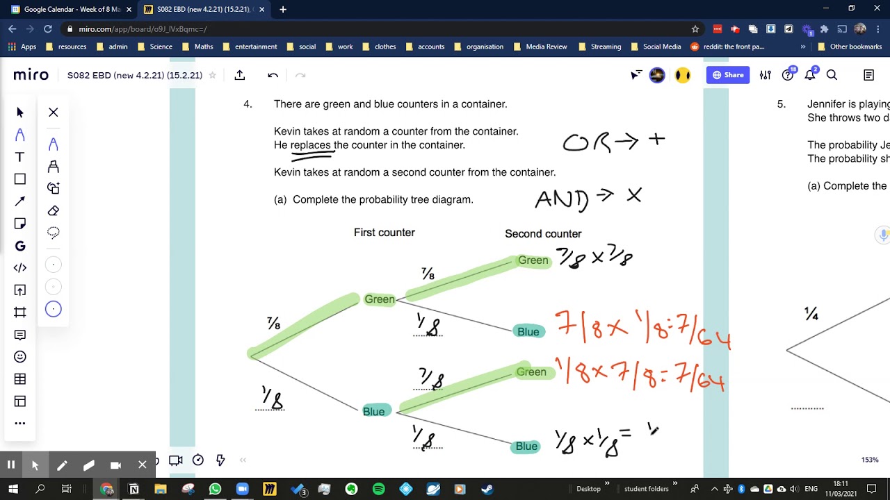 AND And OR In Probability Trees GCSE Maths YouTube and-and-or-in-probability-trees-gcse-maths-youtube