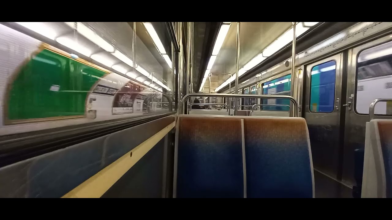 Voyage en MF67 numéro G 3057 sur la ligne 12 du métro parisien - YouTube