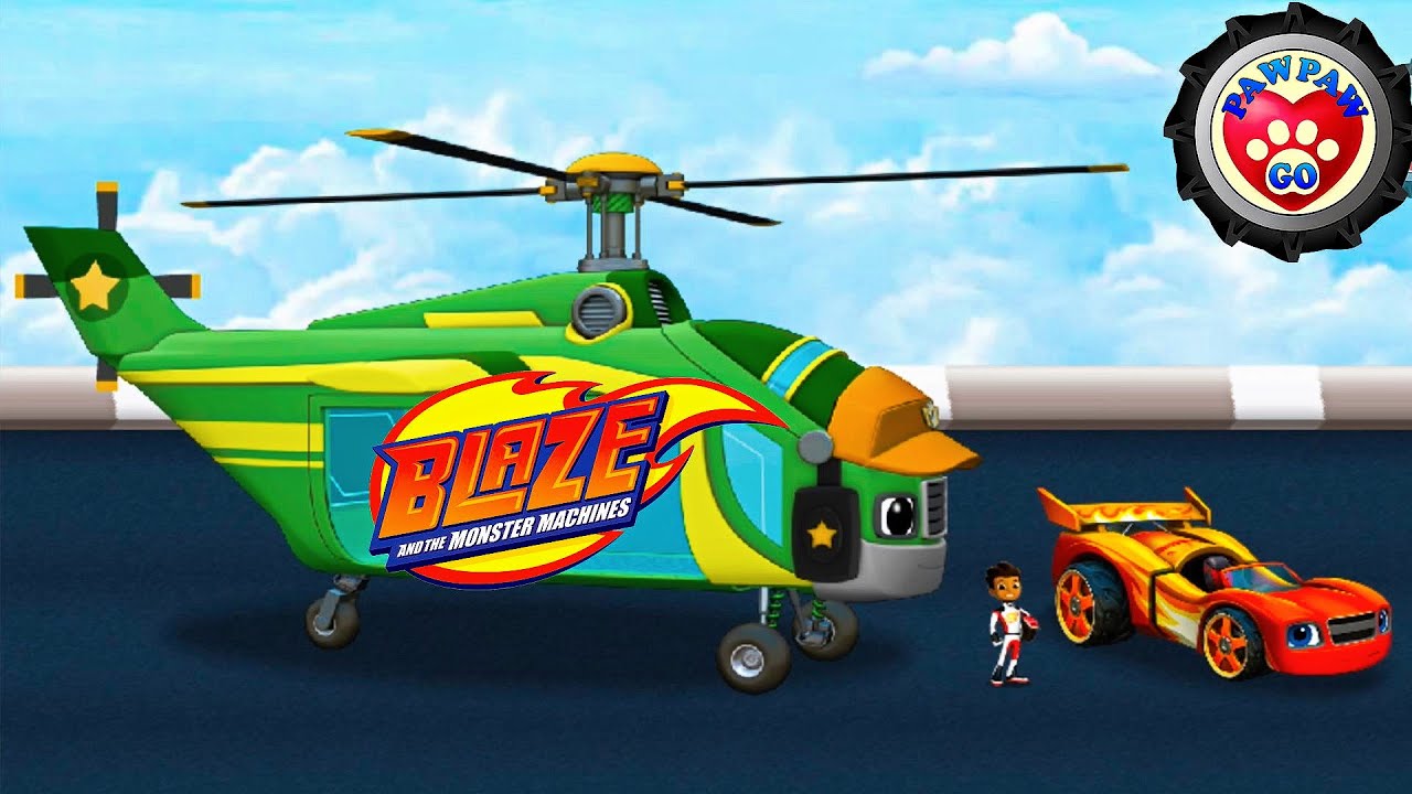 Blaze Obstacle Course - Super Mission #2 - PawPawGo - Nick Jr HD - YouTube