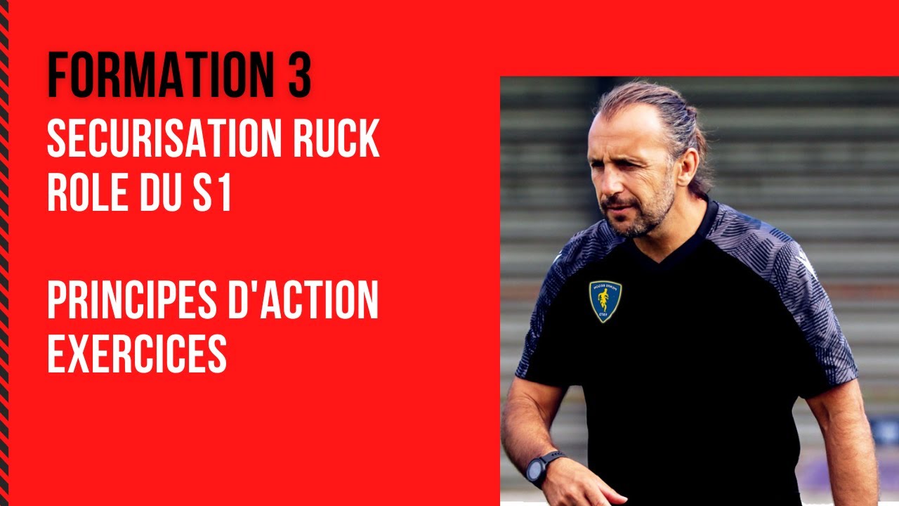 FORMATION RUGBY - 3 - JEU AU SOL AUTOUR DU RUCK - YouTube