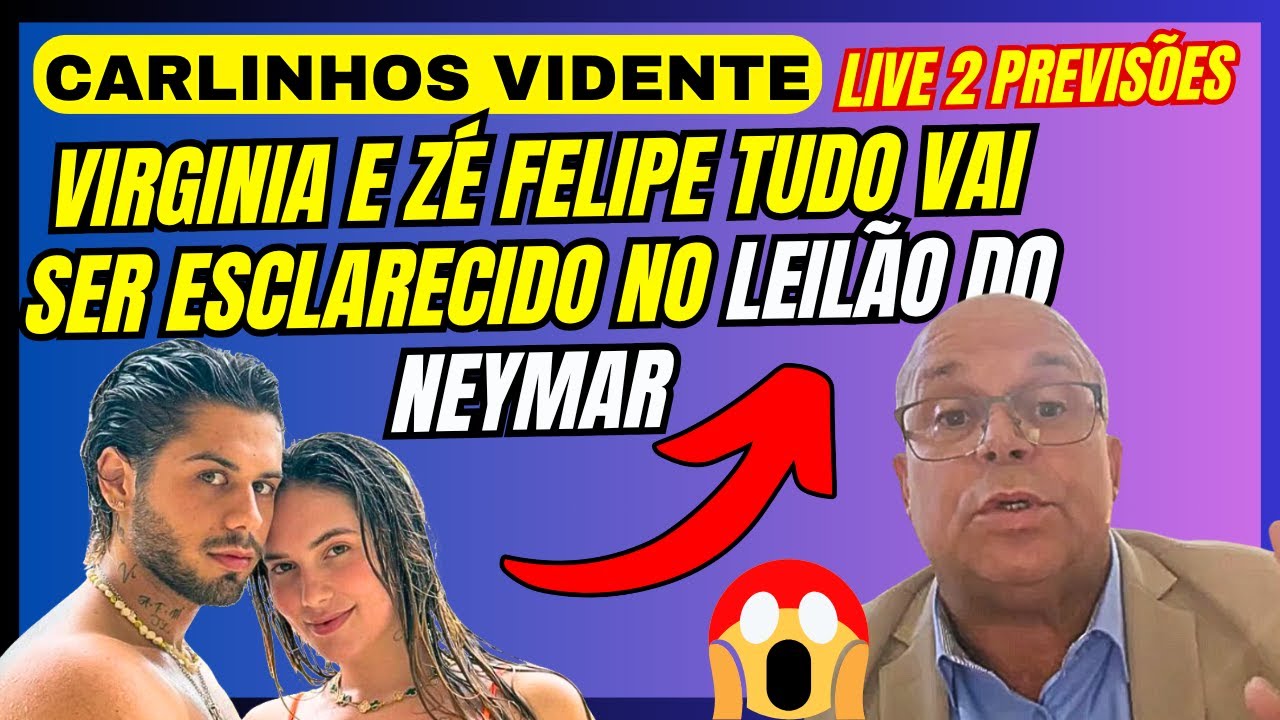 CARLINHOS VIDENTE LIVE PREVISÕES, O CIRCO ESTÁ PEGANDO FOGO, LEILÃO DO ...