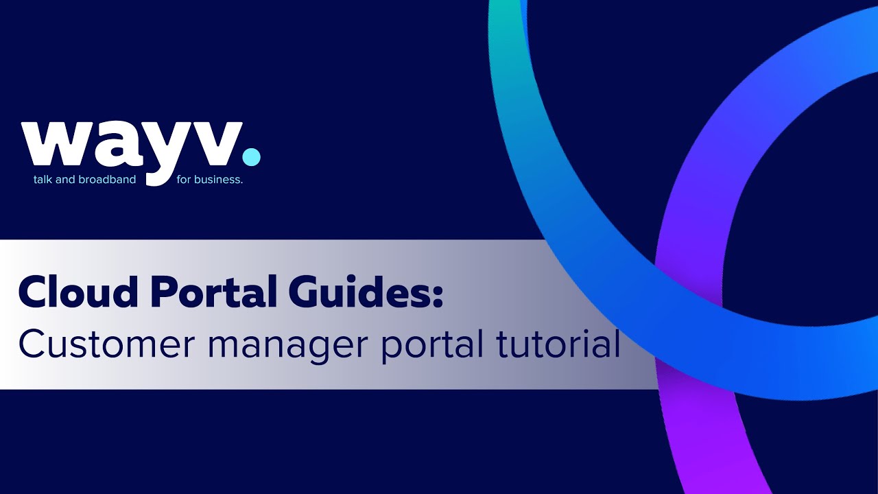 Customer Manager Portal Tutorial. - YouTube
