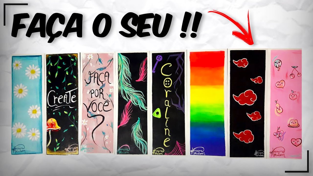 Aprenda A Fazer Um Marcador De Livro Personalizado YouTube aprenda-a-fazer-um-marcador-de-livro-personalizado-youtube