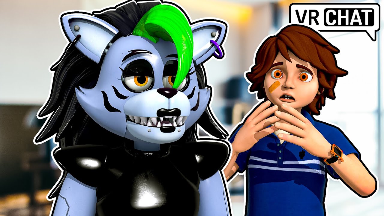 Roxanne Wolf TURNS EMO in VRCHAT with Gregory - YouTube