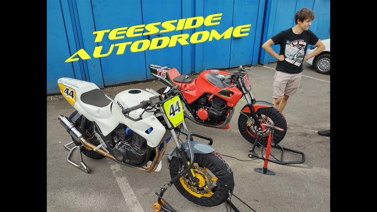 Teesside Autodrome - Motorbike Track Evening 11.07.22 - CB500 - YouTube
