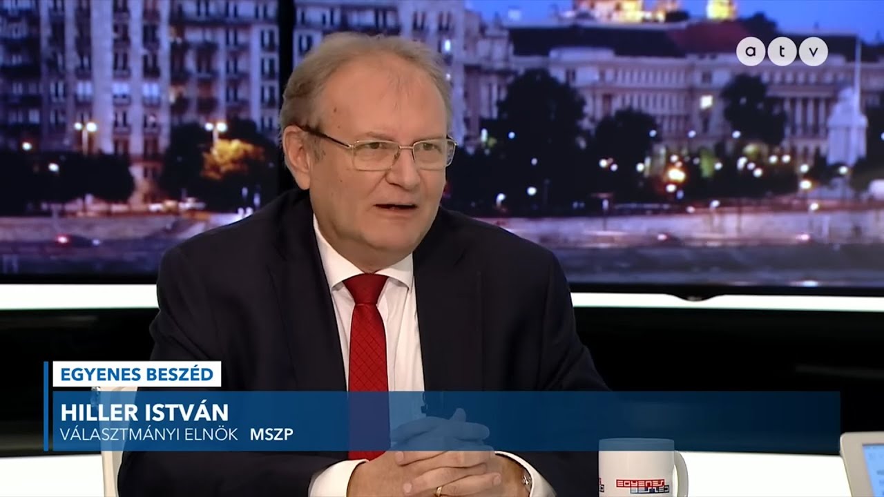 MSZP | Hiller István az ATV Egyenes Beszéd műsorában - 2025.05.13. - YouTube
