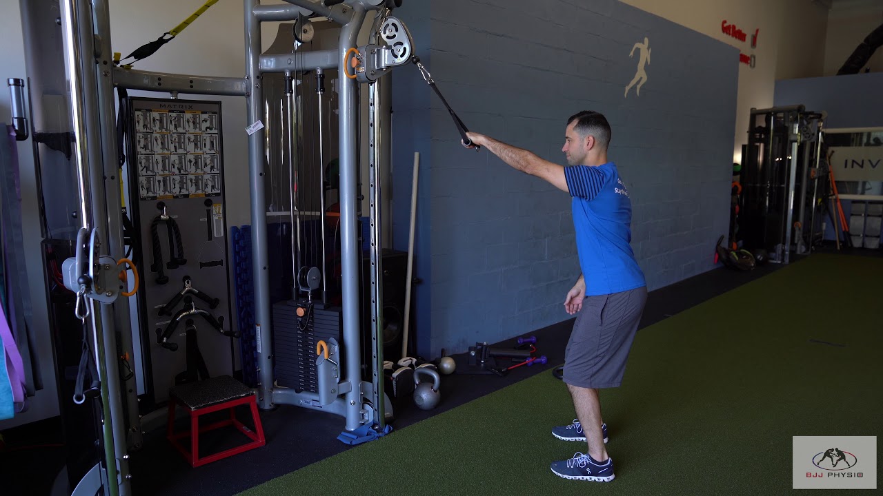 Single Arm Pullover - Cable - YouTube