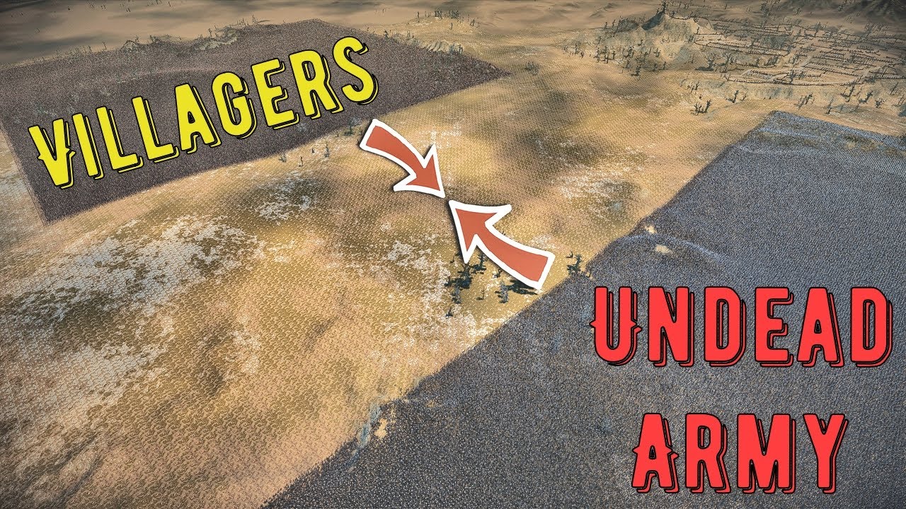 600,000 Villagers vs 1,000,000 Undead Army - UEBS 2 - YouTube