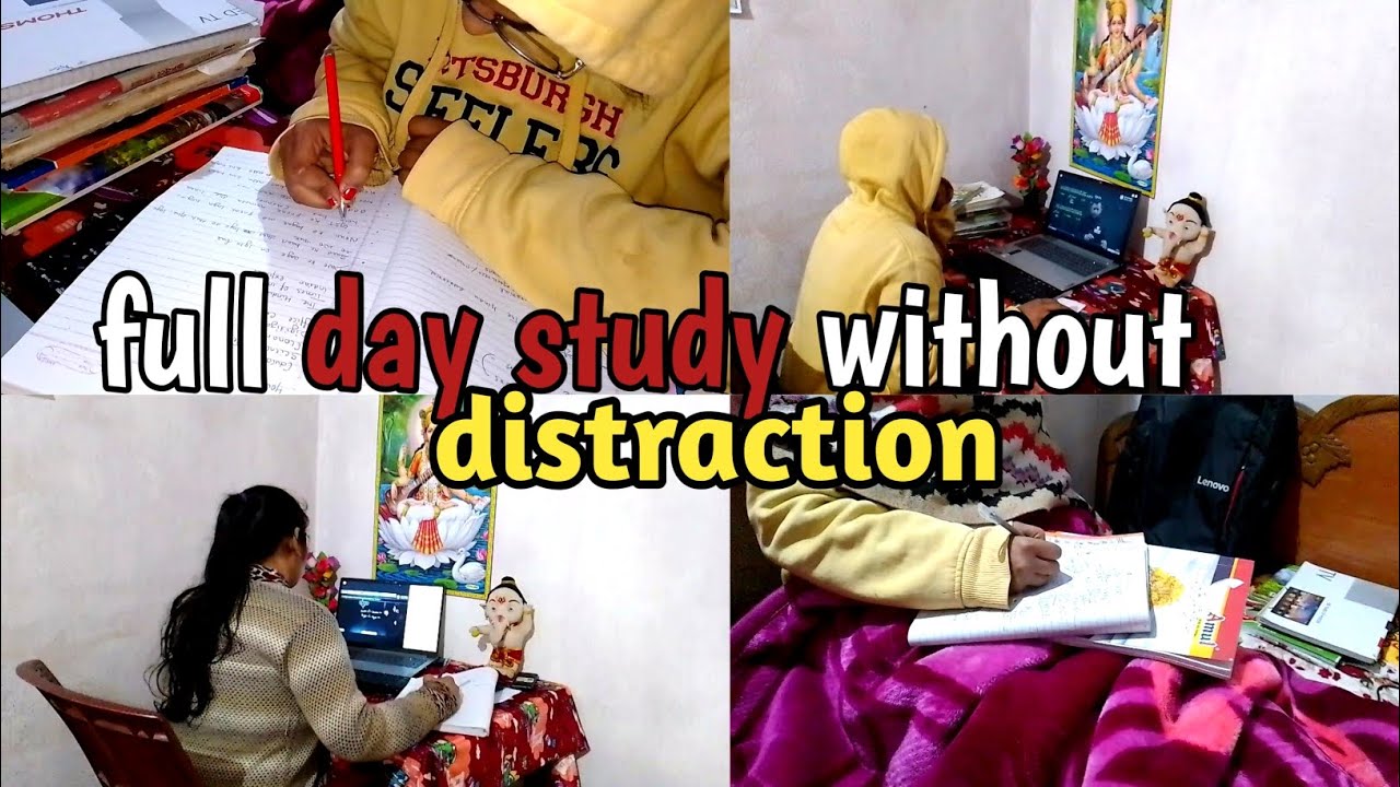 Full Day Study Without Distraction|Bank Aspirant Study Vlog|Anamika ...