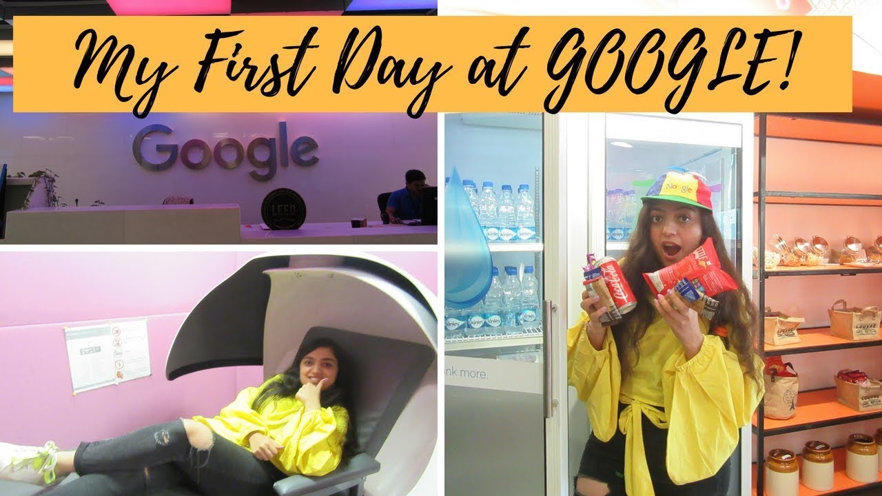 MY FIRST DAY AT GOOGLE! - YouTube