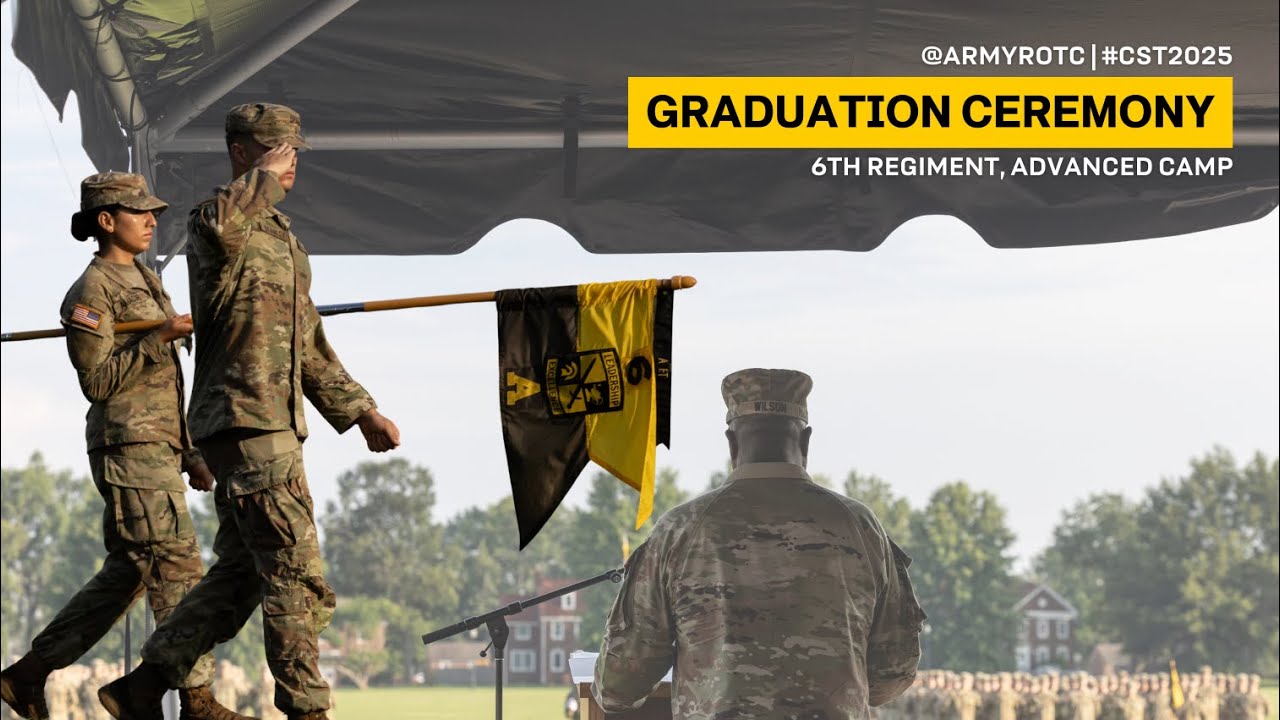 CST 6th Regiment Advanced Camp 2025 Graduation - YouTube