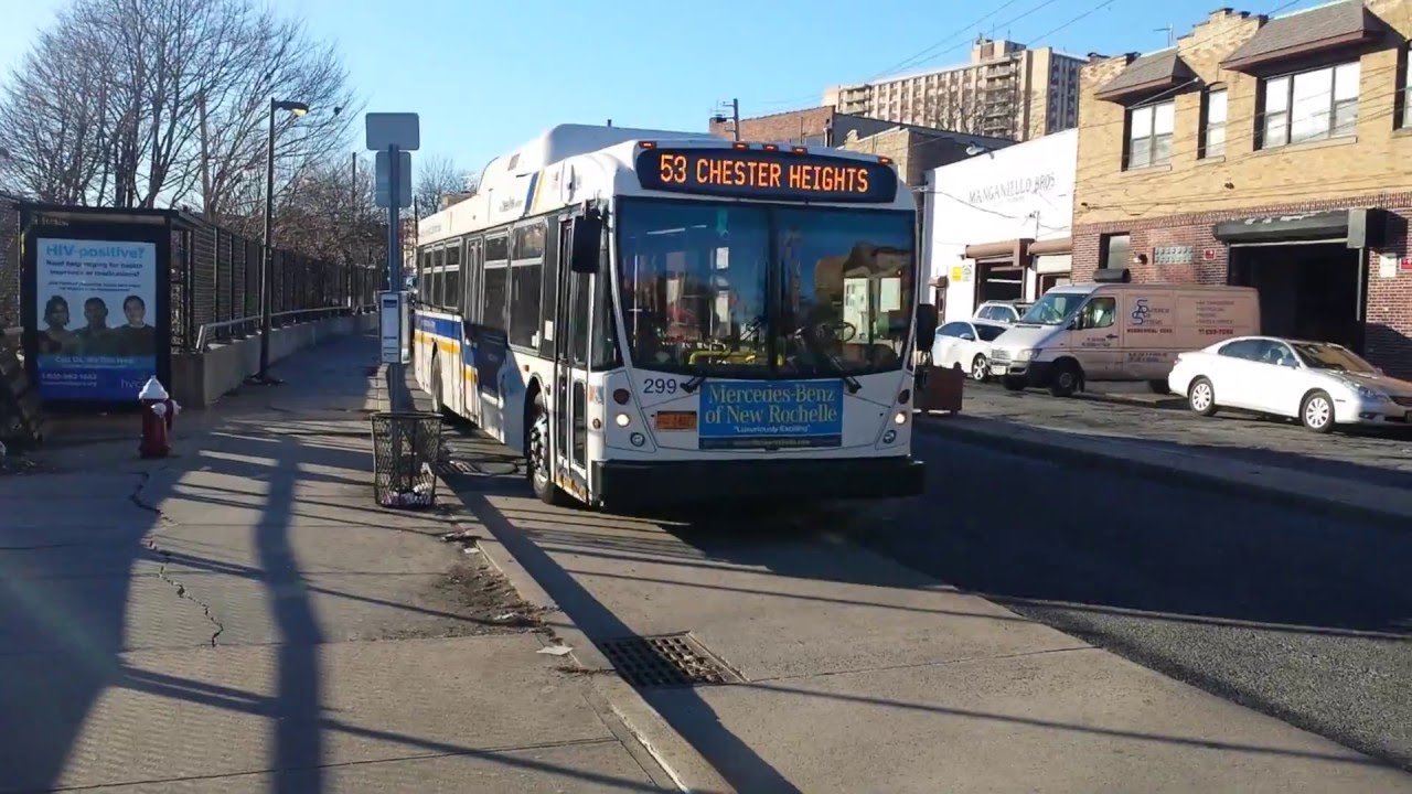 Bee-Line Bus: NABI 40LFW Hybrid [#299] Route 53 Bus @ Mount Vernon ...