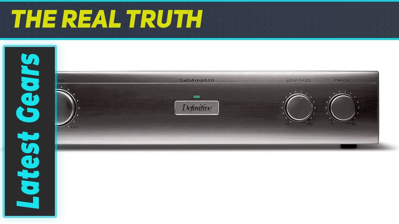 reviewUnleashing Powerful Bass: Definitive Technology In-Wall Subamp ...