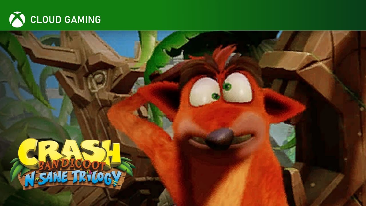 Gameplay do Crash Bandicoot Nsane Trilogy no Xbox xcloud - YouTube