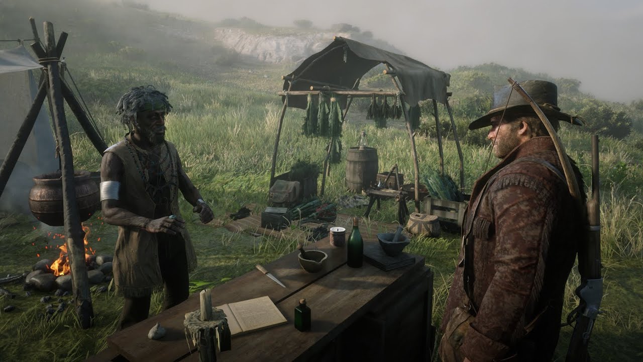 Red Dead Redemption 2: Giving William His 4 Yarrow Flowers (Full ...