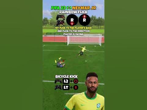 How To Do Neymar Rainbow Flick - FIFA 23 - YouTube