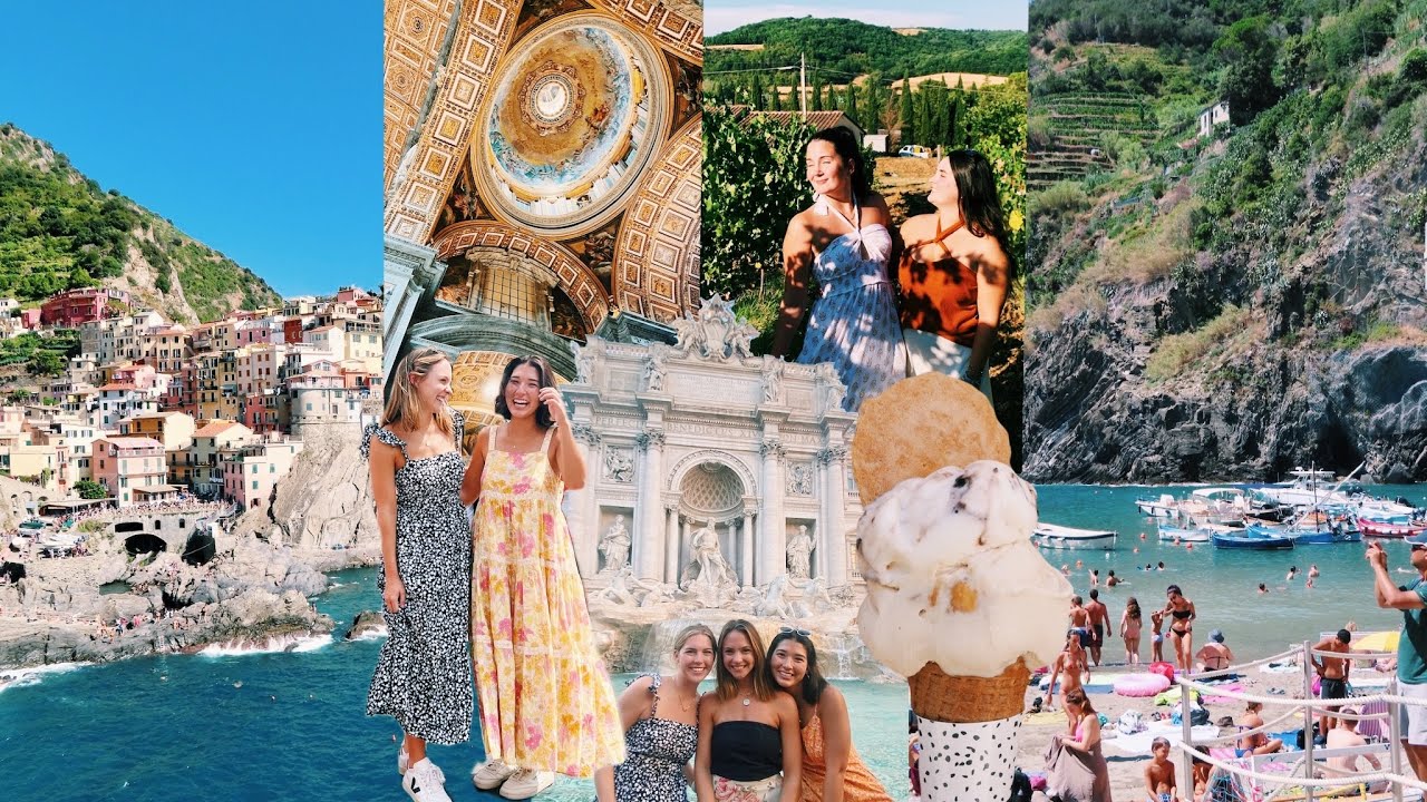 summer in northern italy 🍋 florence, tuscany, cinque terre, orvietto ...