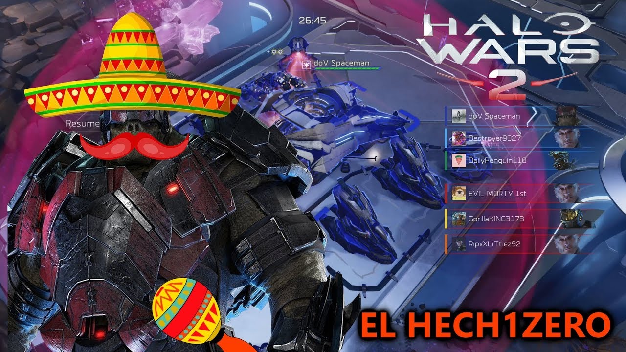 Halo Wars 2: Mexican Mega-Turret Fiesta - YouTube