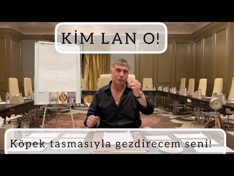 Sedat Peker’den Süleyman Soylu’ya Ağır Sözler! “Sen Bakan Falan Değilsin”