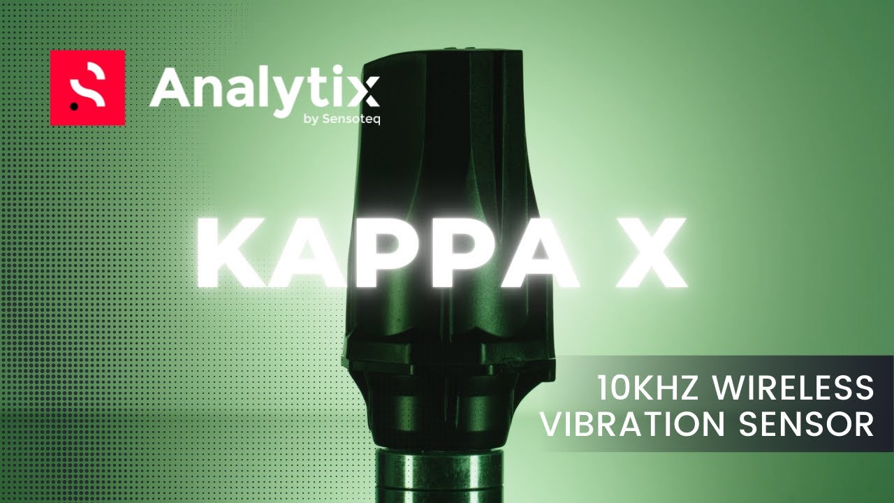 Sensoteq Kappa X 10kHz Wireless Condition Monitoring Sensor | Vibration ...