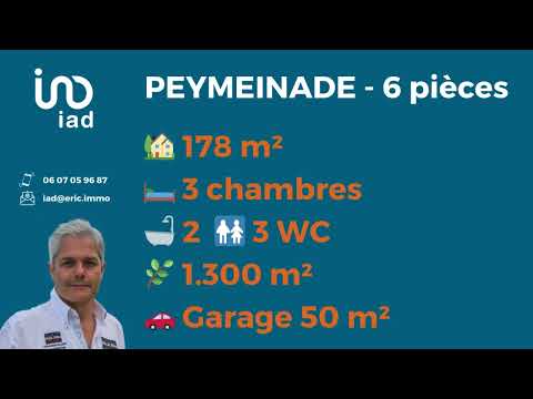 PEYMEINADE - Villa 6 pièces