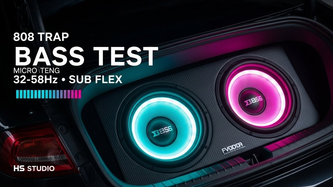 Trap Wave BASS TEST 🔊 808 Sub Demo | 32–58Hz Pure Low-End - YouTube