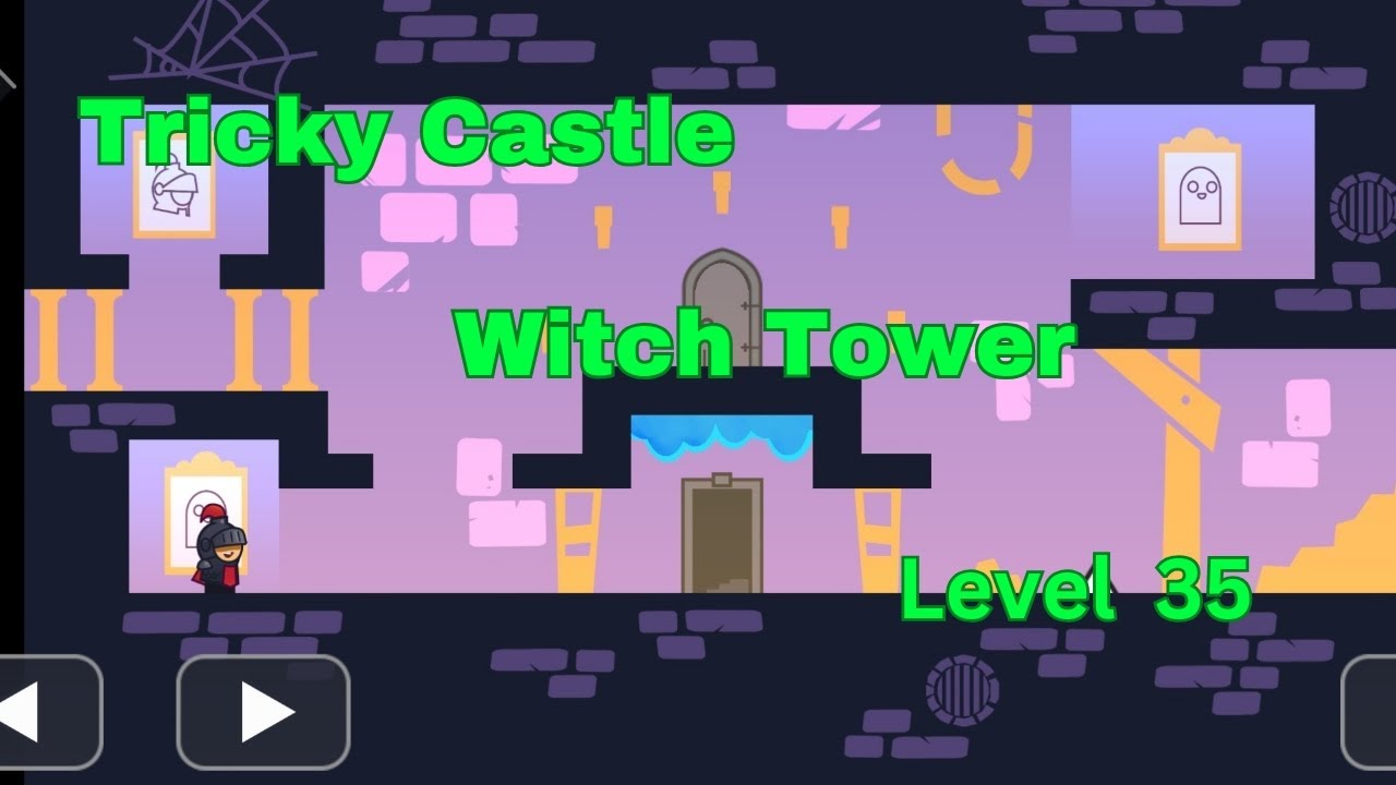 Tricky Castle Witch Tower Level 35 - YouTube