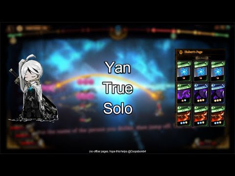 Distorted Yan True Solo (On-Tier Pages) - Library of Ruina - YouTube