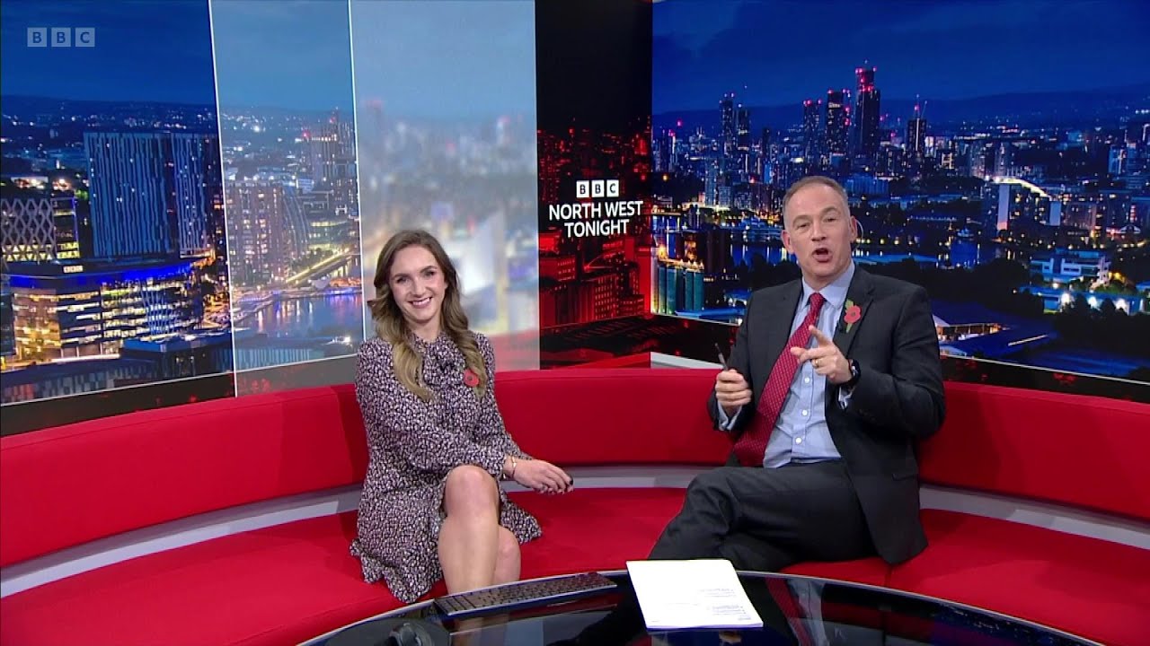 Abbie Dewhurst - North West Tonight Weather 06Nov2024 - YouTube