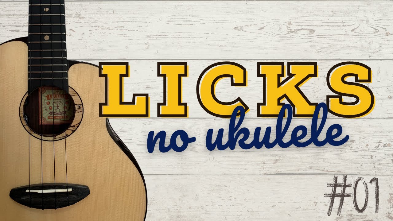 Licks(Frases) no Ukulele 01 #dedilhauke #lick - YouTube