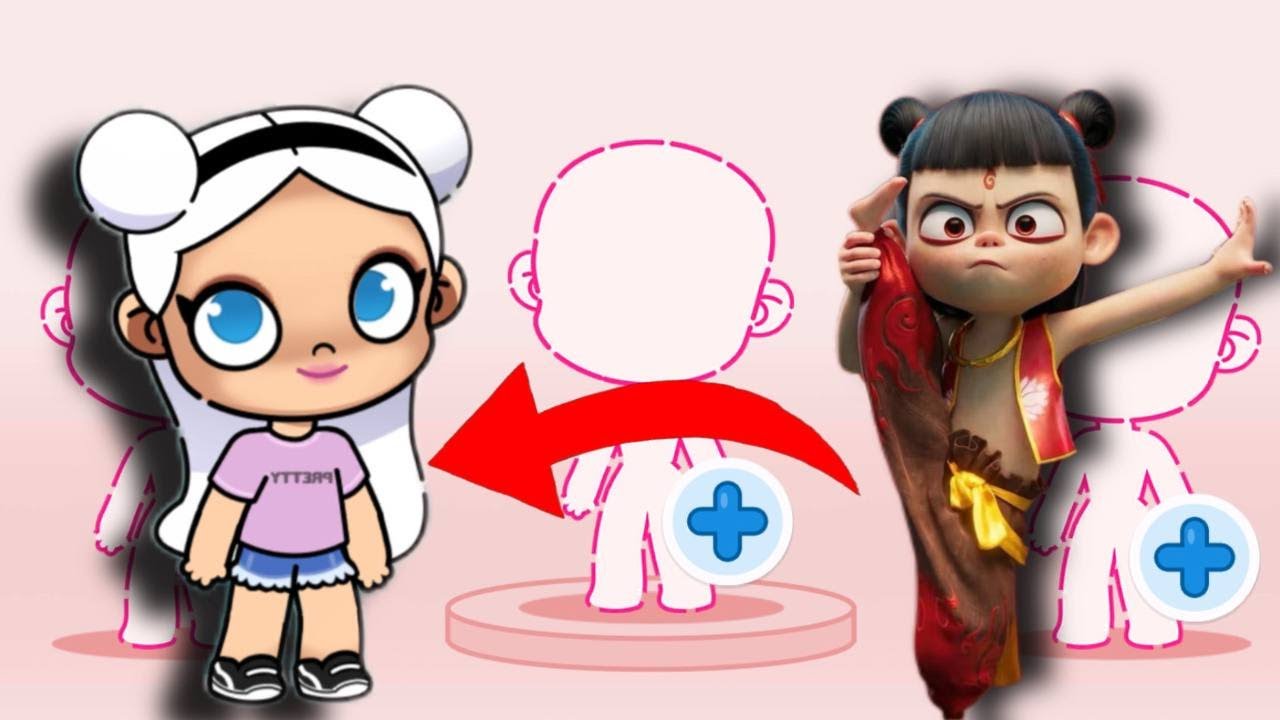 How to make Nezha in Avatar World #avatarstory #Nezha #pazu - YouTube