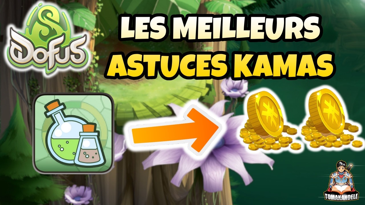 DOFUS UNITY : SE FAIRE DES MILLIONS DE KAMAS AVEC LE METIER d ...